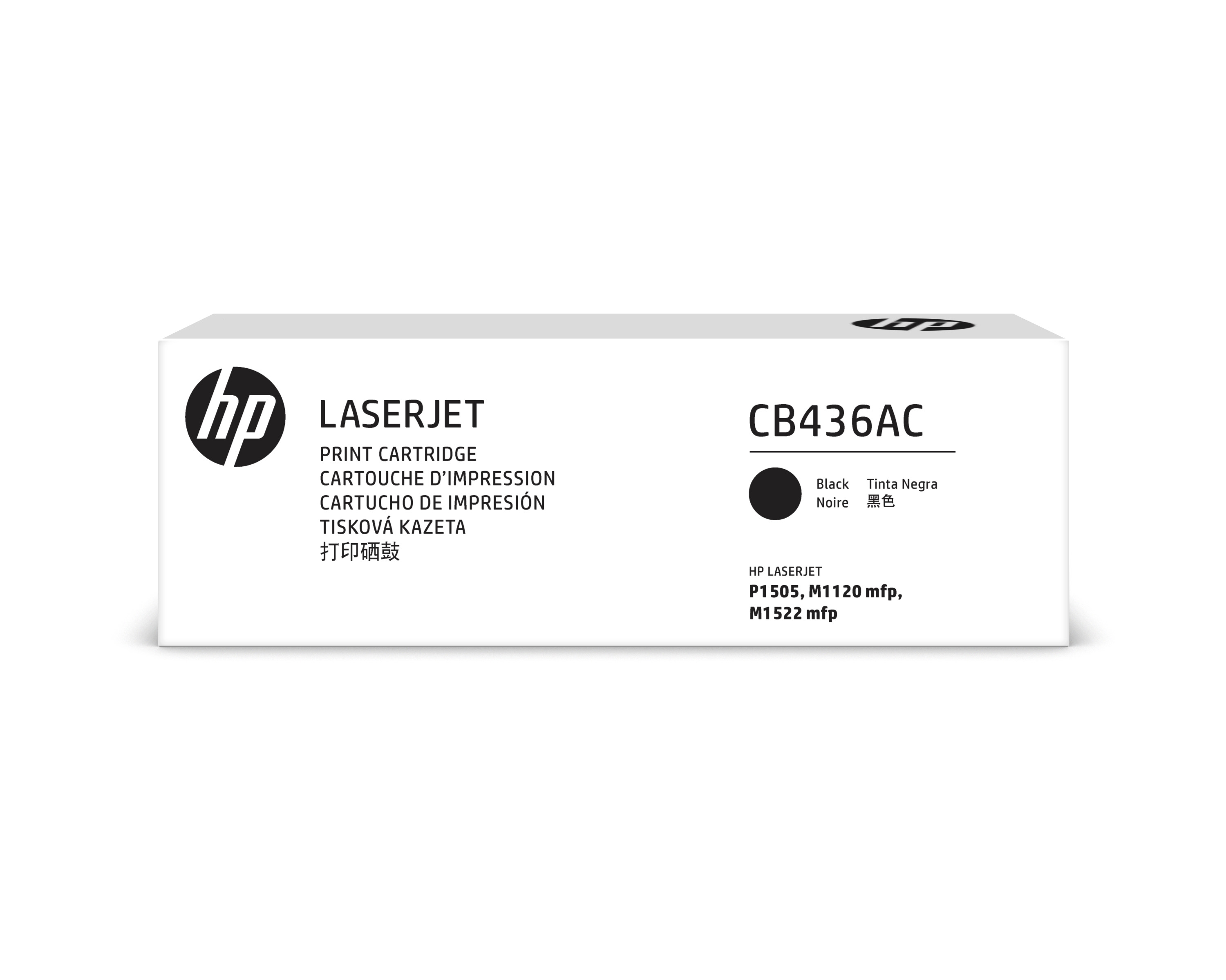 HP LaserJet CB436A Black Print Cartridge Contract Original 1 pc(s)