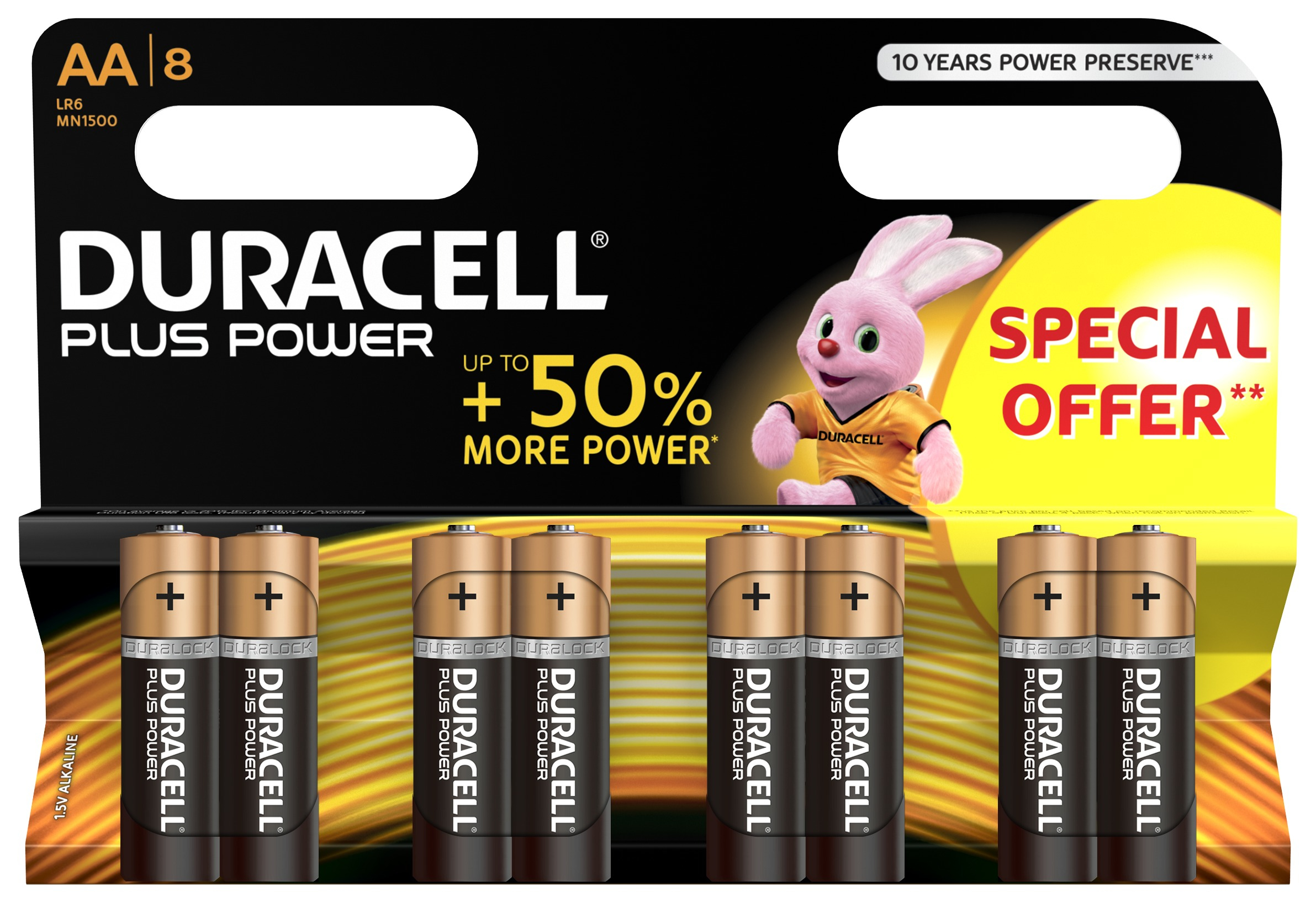 Duracell Plus Power Single-use battery AA Alkaline