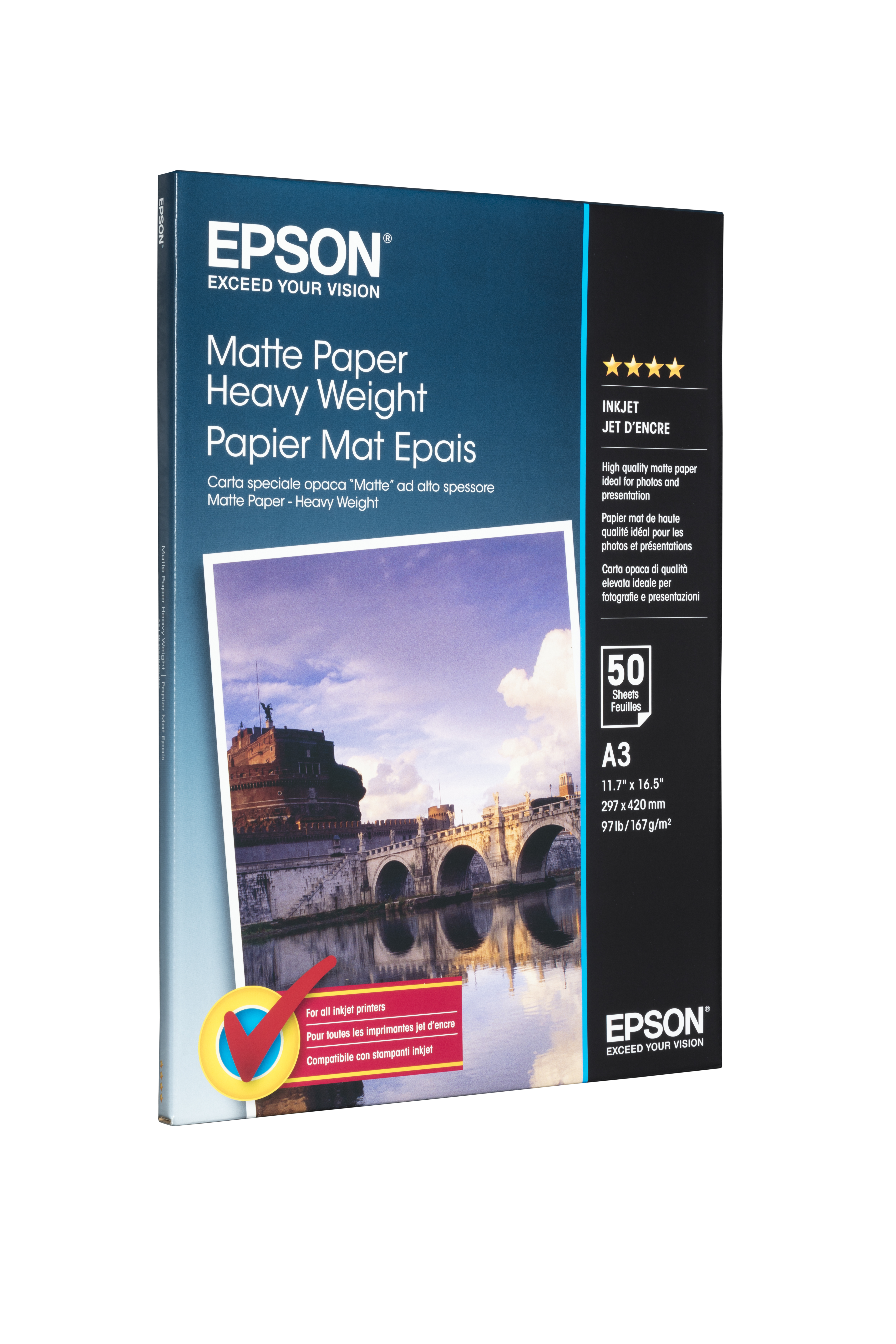 EPSON paper matt heavyweight A3 50sh StylusPhotoEX 1200