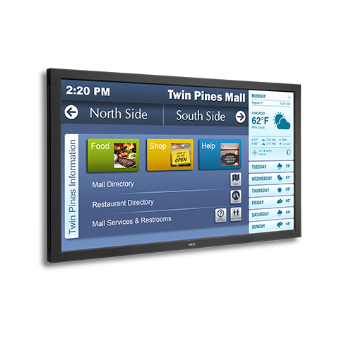 NEC MultiSync V423-TM Digital signage flat panel 42" LED Full HD Black