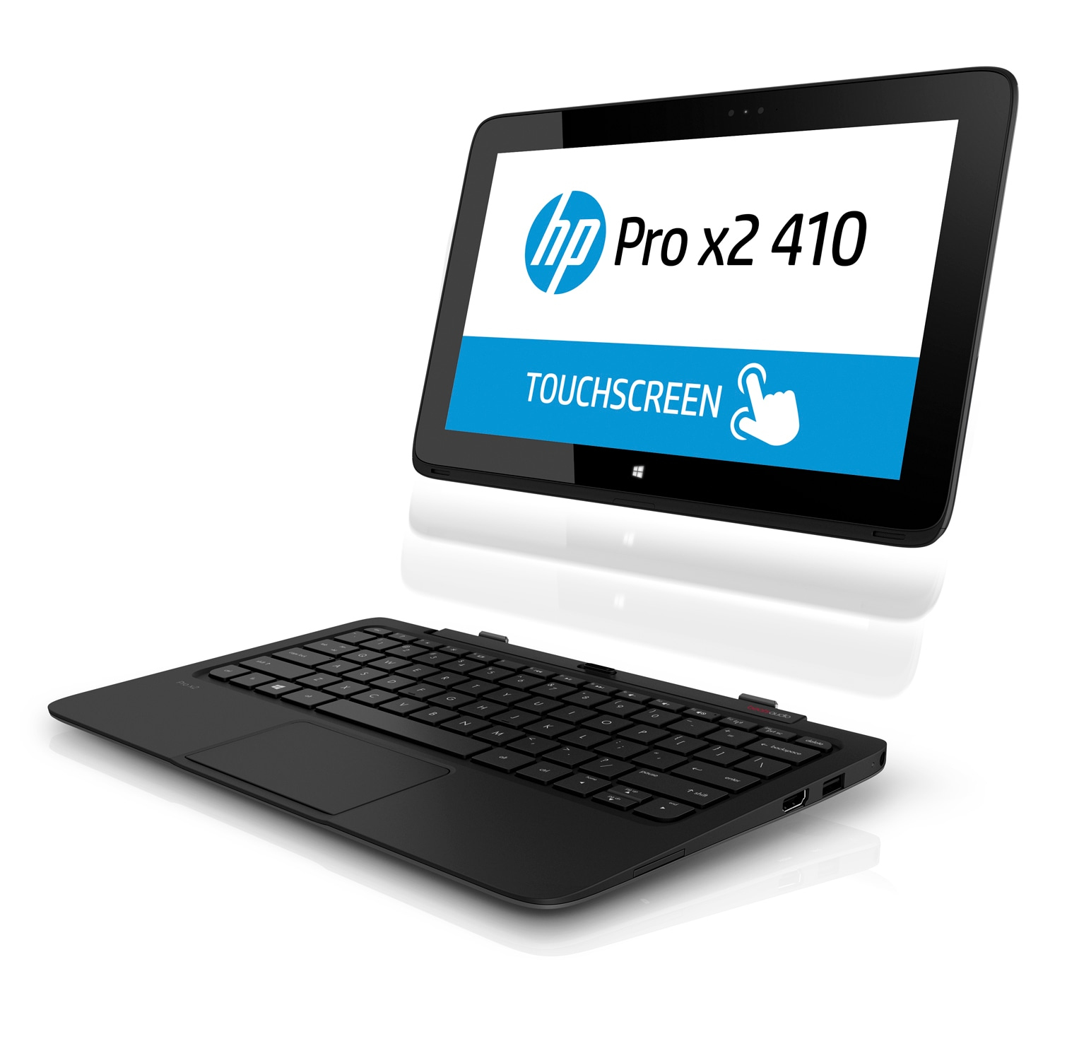 HP Pro x2 410 G1 Black Hybrid (2-in-1) 29.5 cm (11.6") 1366 x 768 ...