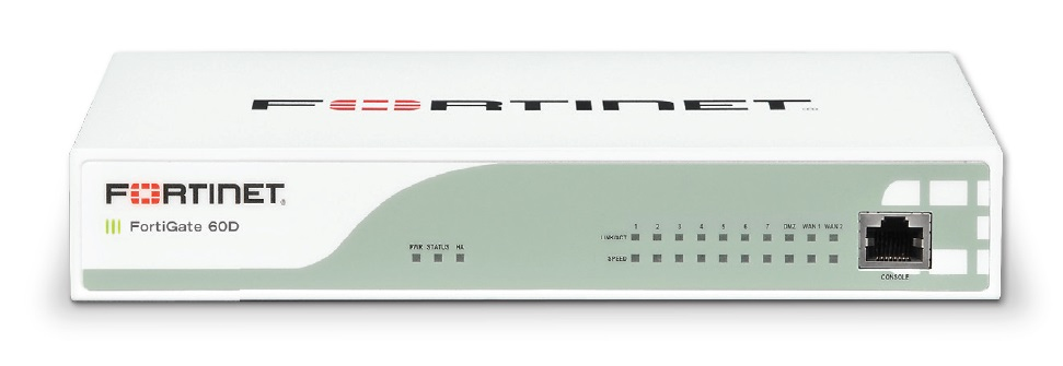 Fortinet FortiGate 60D 1500Mbit/s hardware firewall