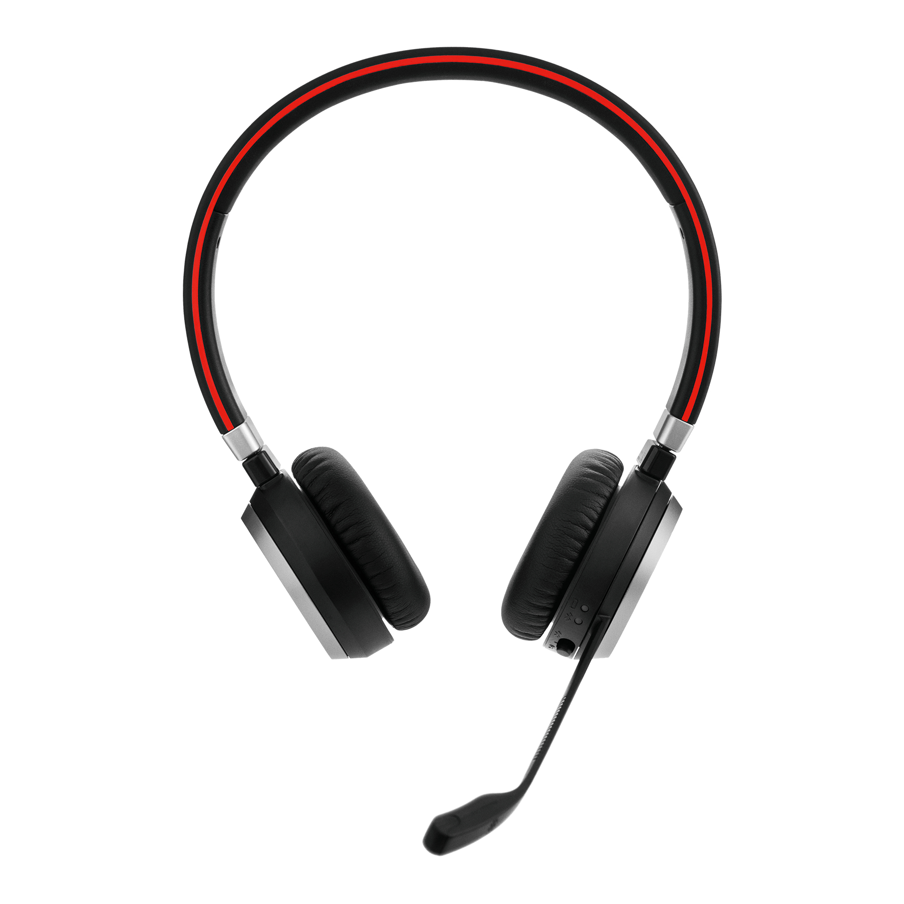 Jabra Evolve 65 MS stereo Trådløs Headset Sort