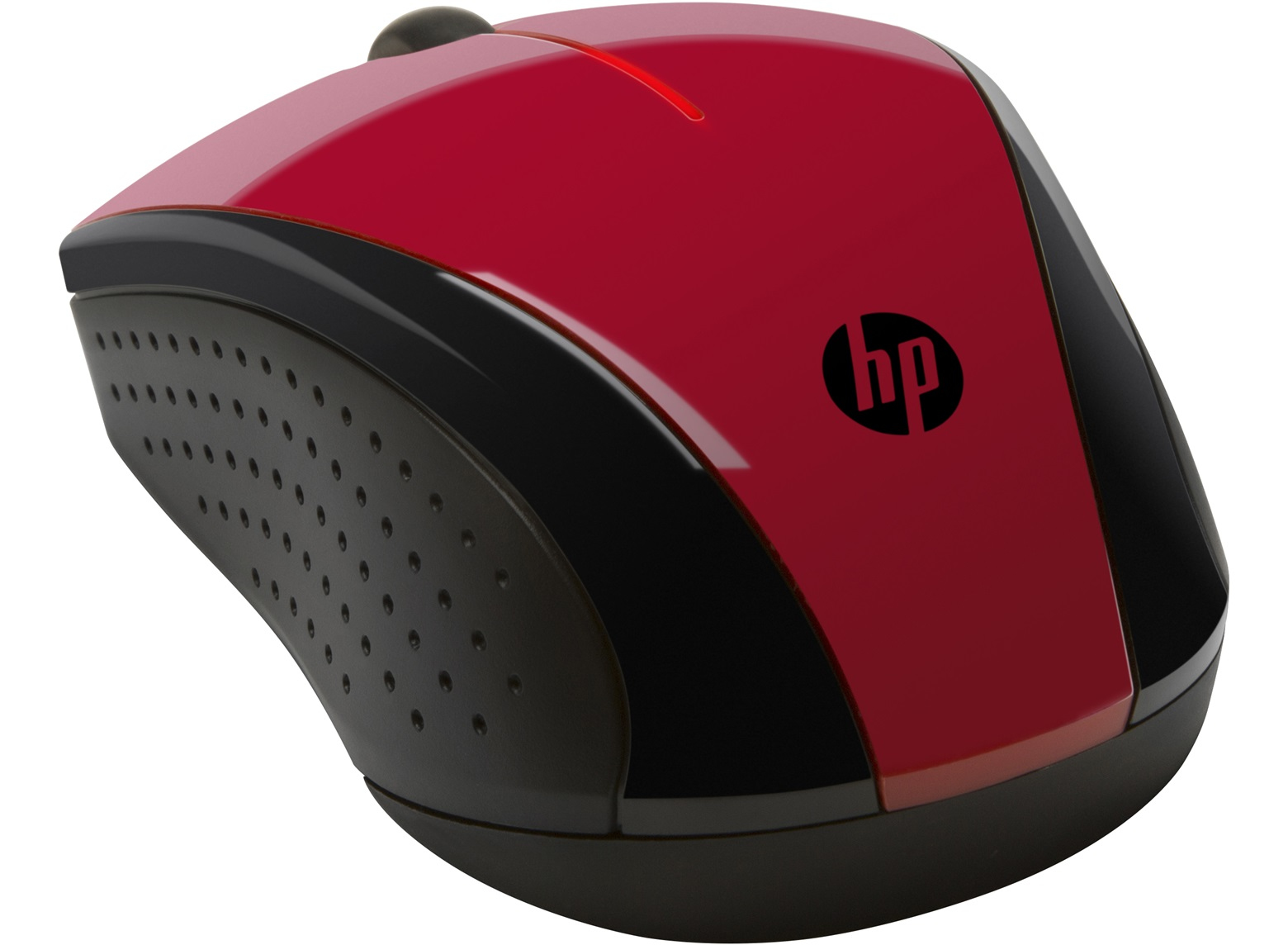 HP X3000 mice RF Wireless Optical 1200 DPI Ambidextrous Black, Red