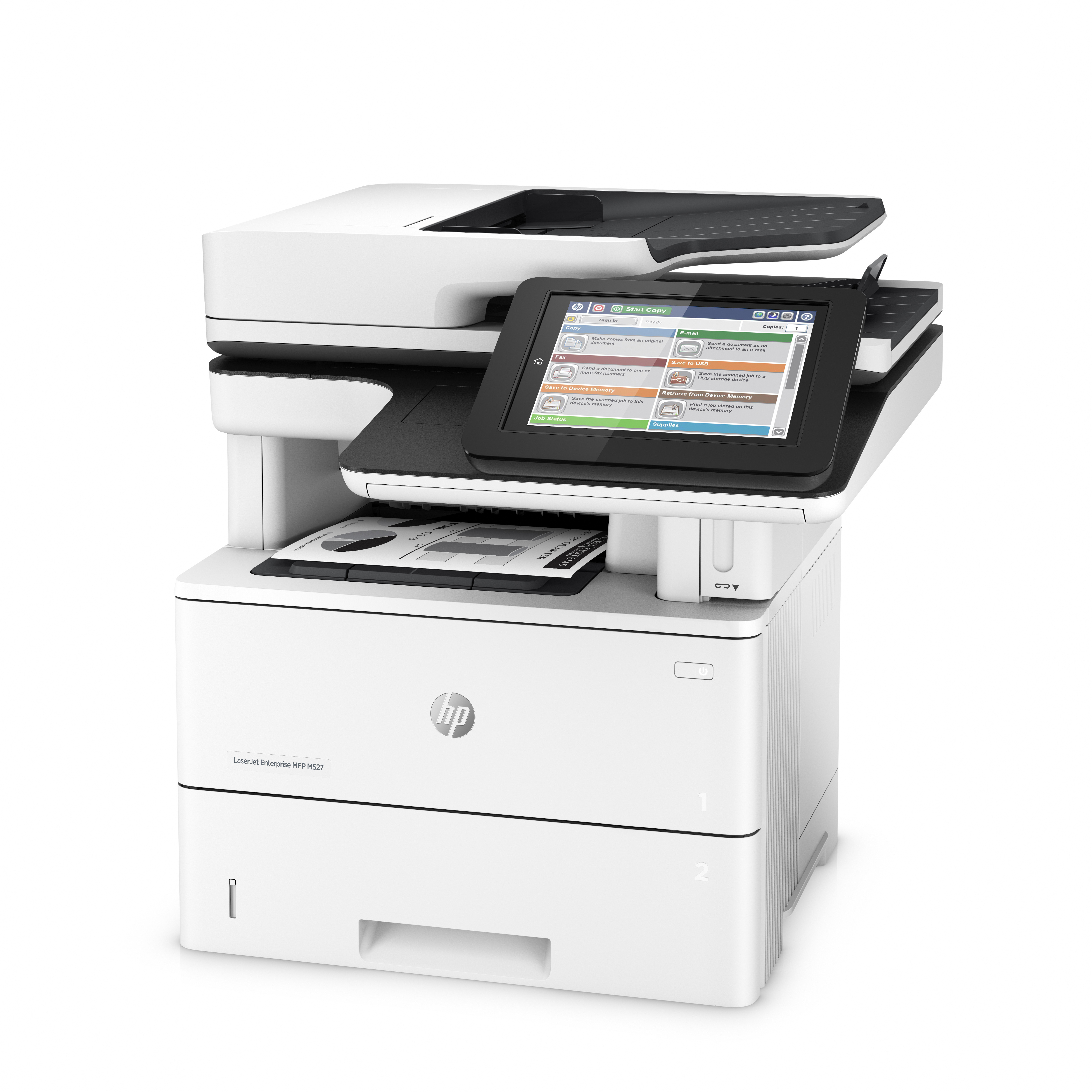 HP LaserJet Managed MFP M527dnm 1200 x 1200DPI Laser A4 43ppm