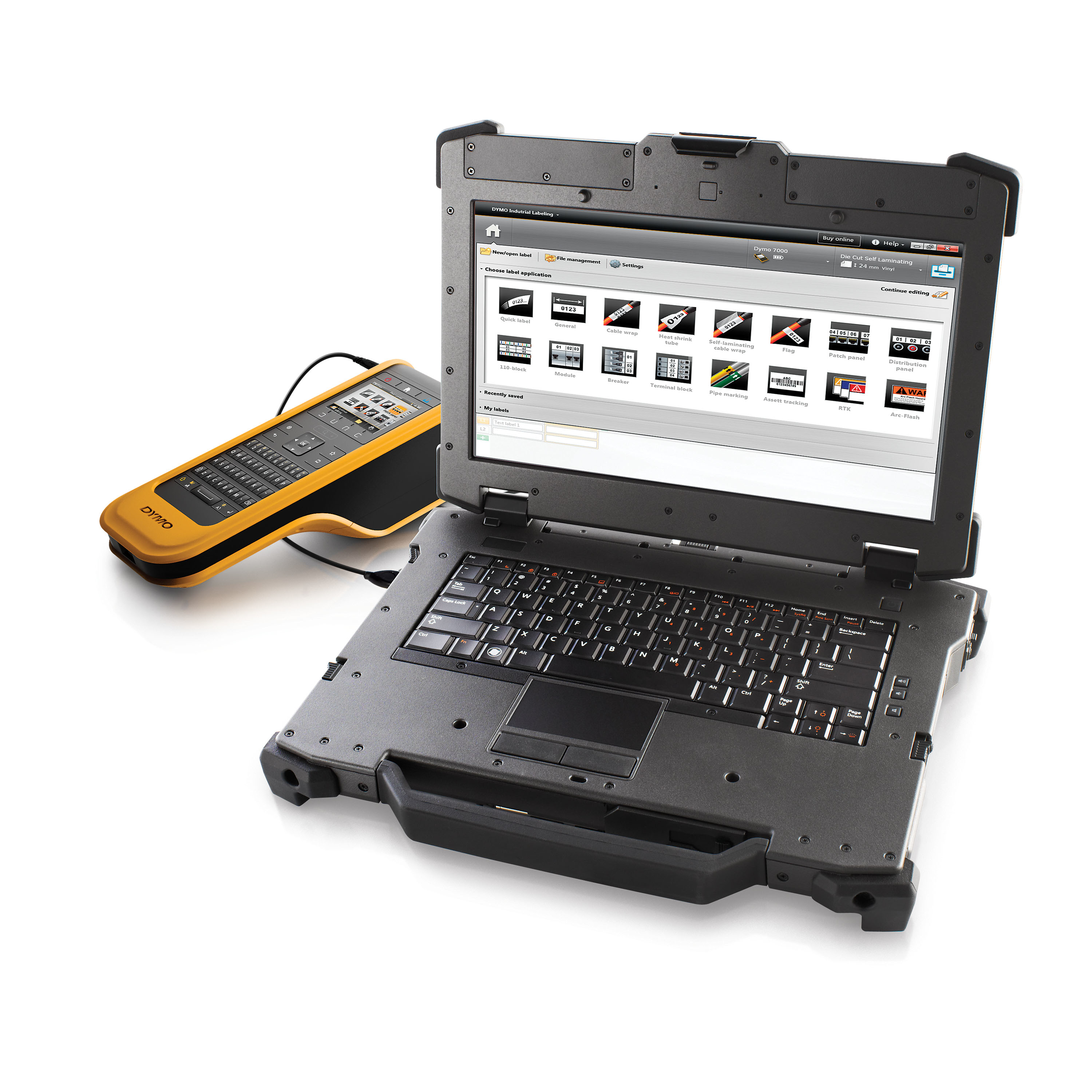 DYMO XTL 300 Kit label printer Thermal transfer 300 x 300 DPI Wired QWERTY