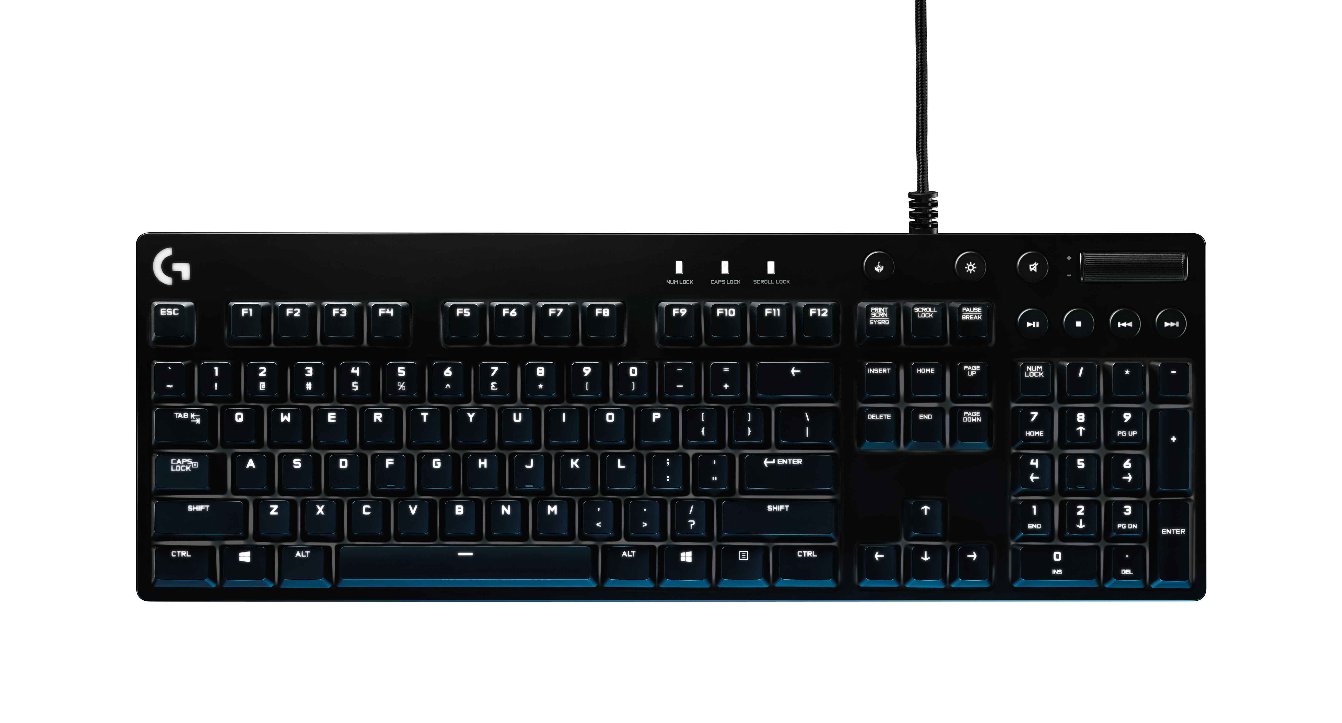Logitech G610 Orion Brown USB QWERTY Pan Nordic Black keyboard