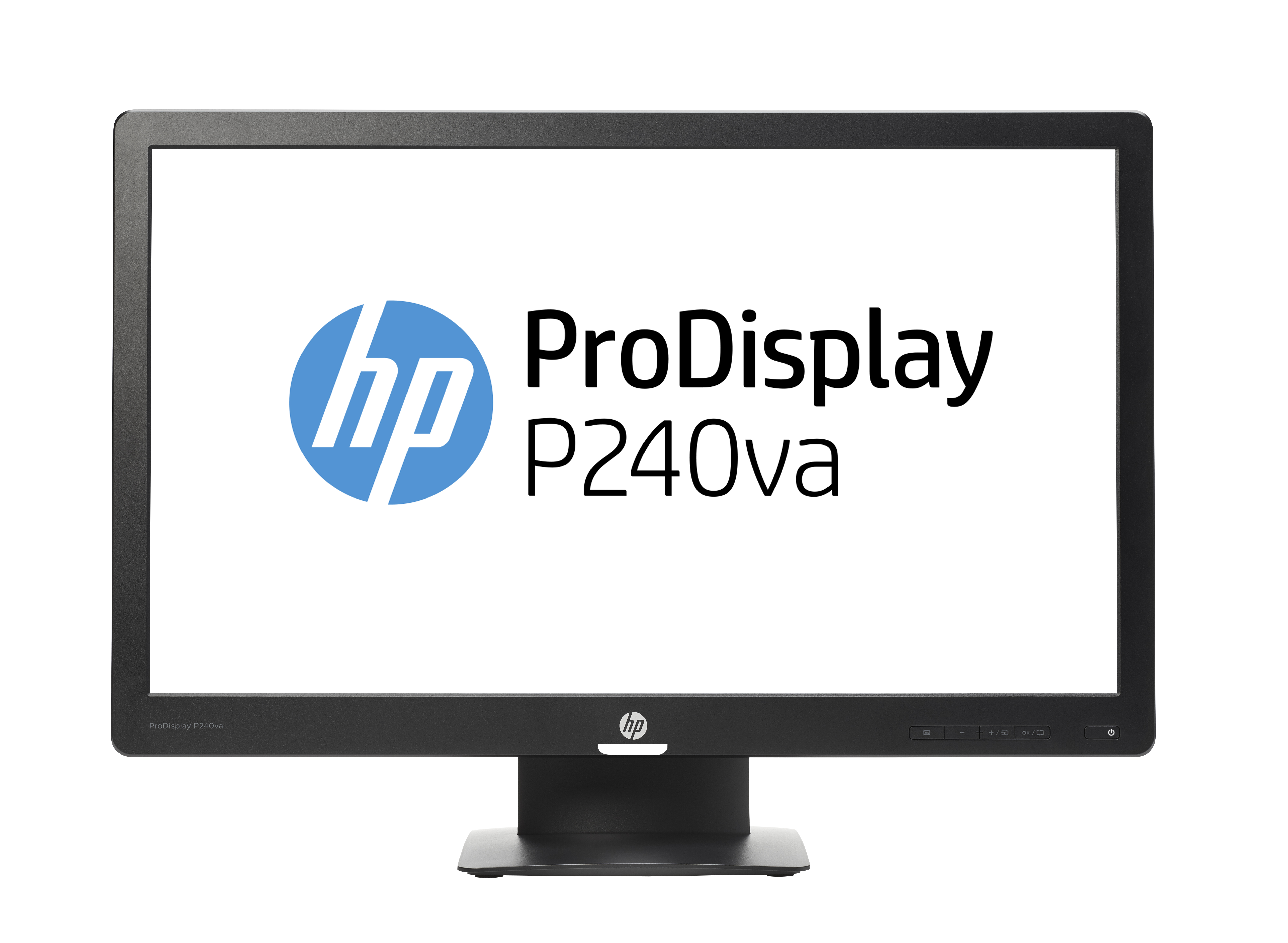 HP ProDisplay P240va 60.5 cm (23.8") 1920 x 1080 pixels Full HD Black