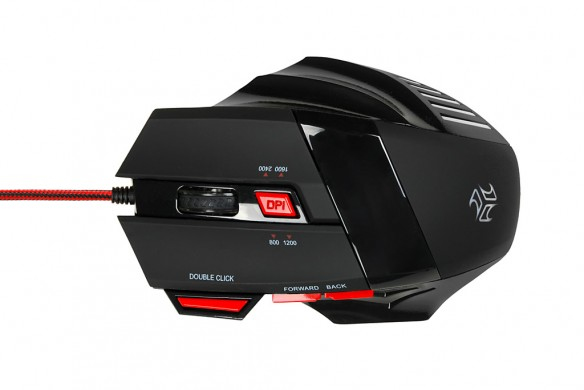 iBox AURORA mouse Right-hand USB Type-A Optical 2400 DPI