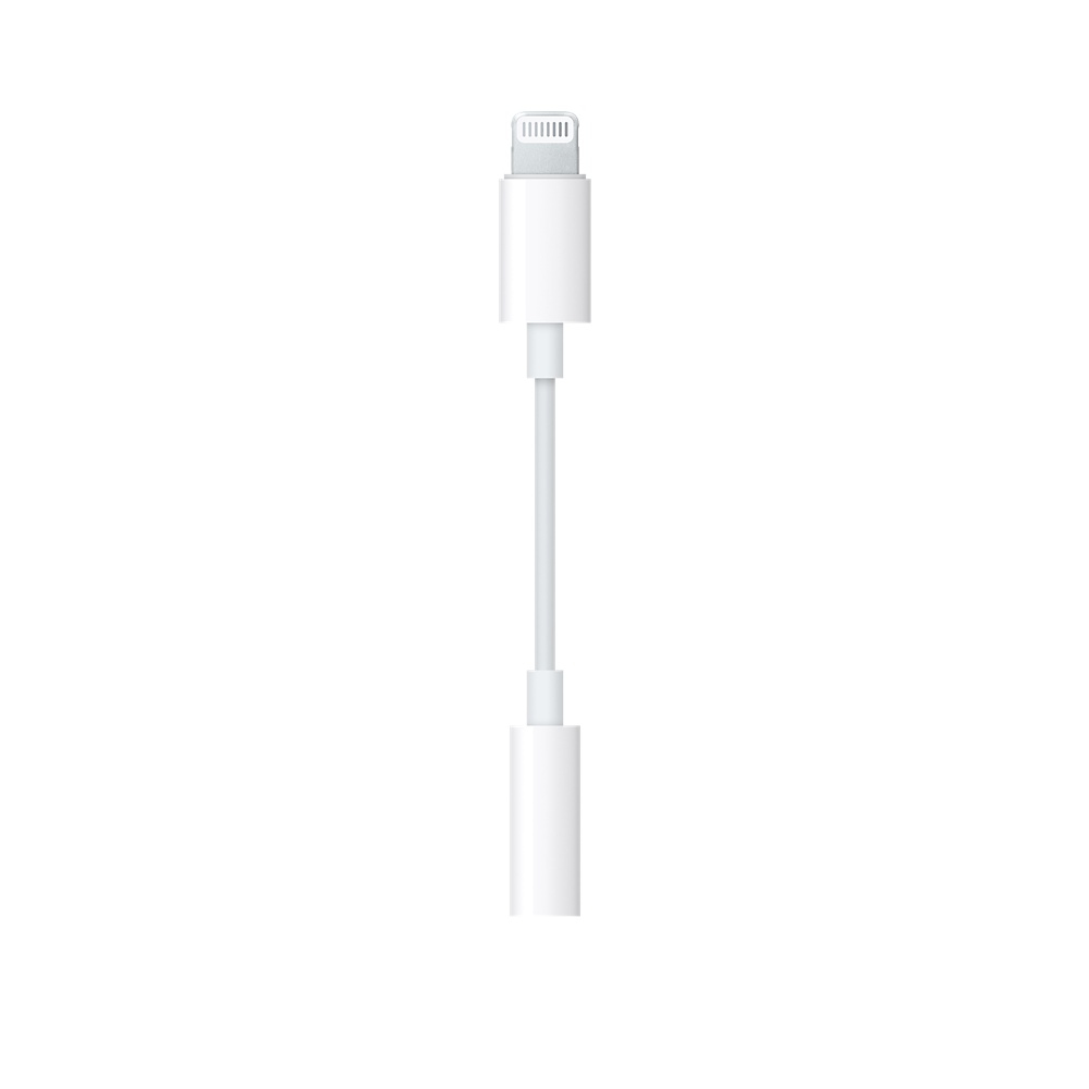 Apple Lightning to 3.5 mm Headphone Jack Adapter - Lightning til ...