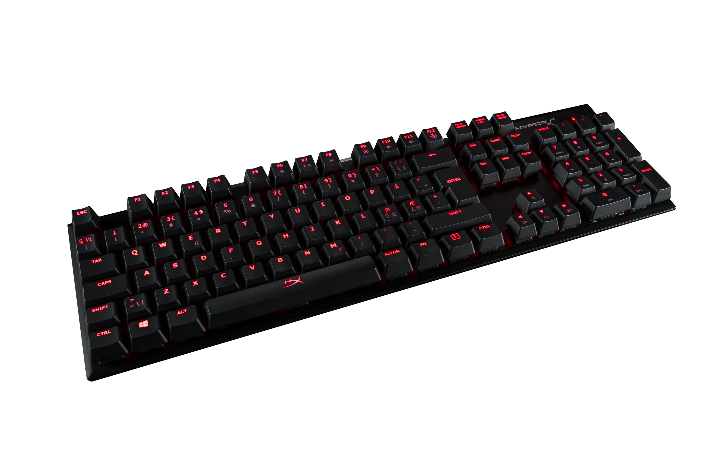 HyperX Alloy FPS keyboard USB QWERTY Nordic Black