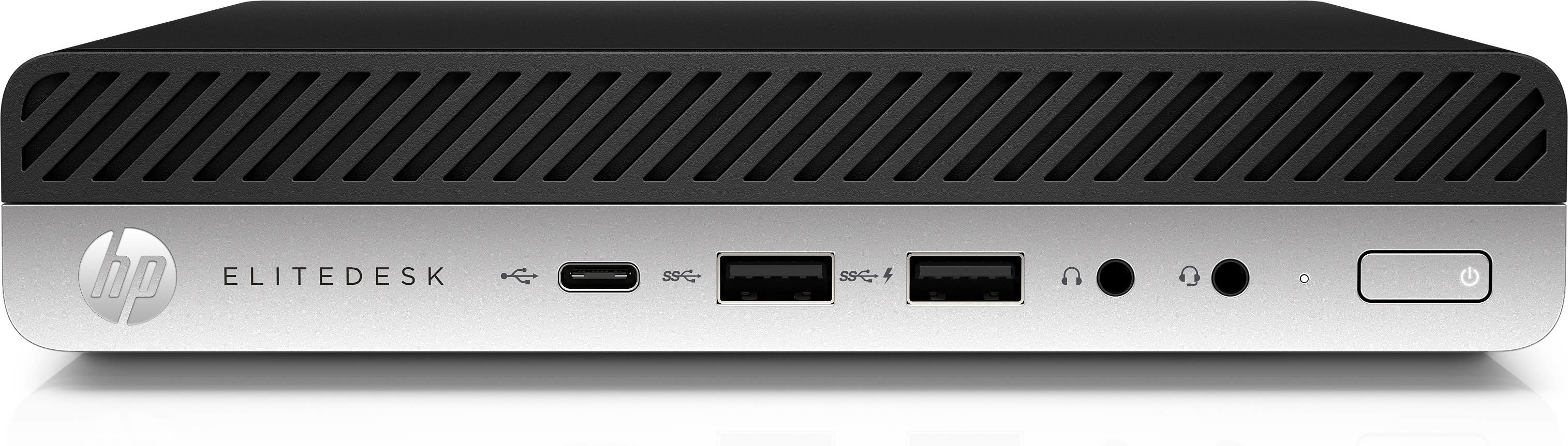 HP EliteDesk 800 G3 Mini 2.70GHz i5-7500T Desktop Black, Silver Mini PC