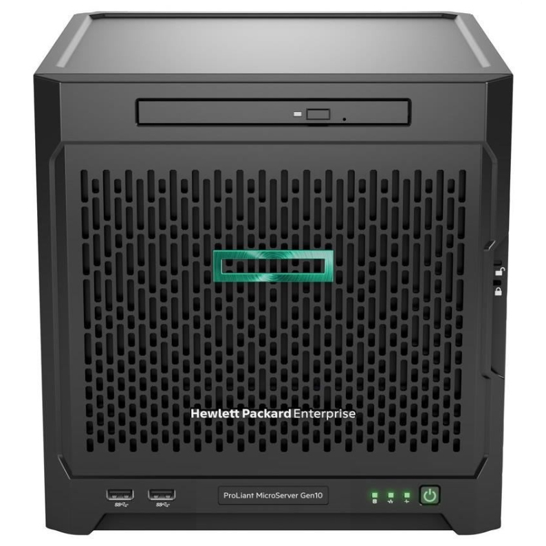 Hewlett Packard Enterprise ProLiant MicroServer Gen10 server AMD ...