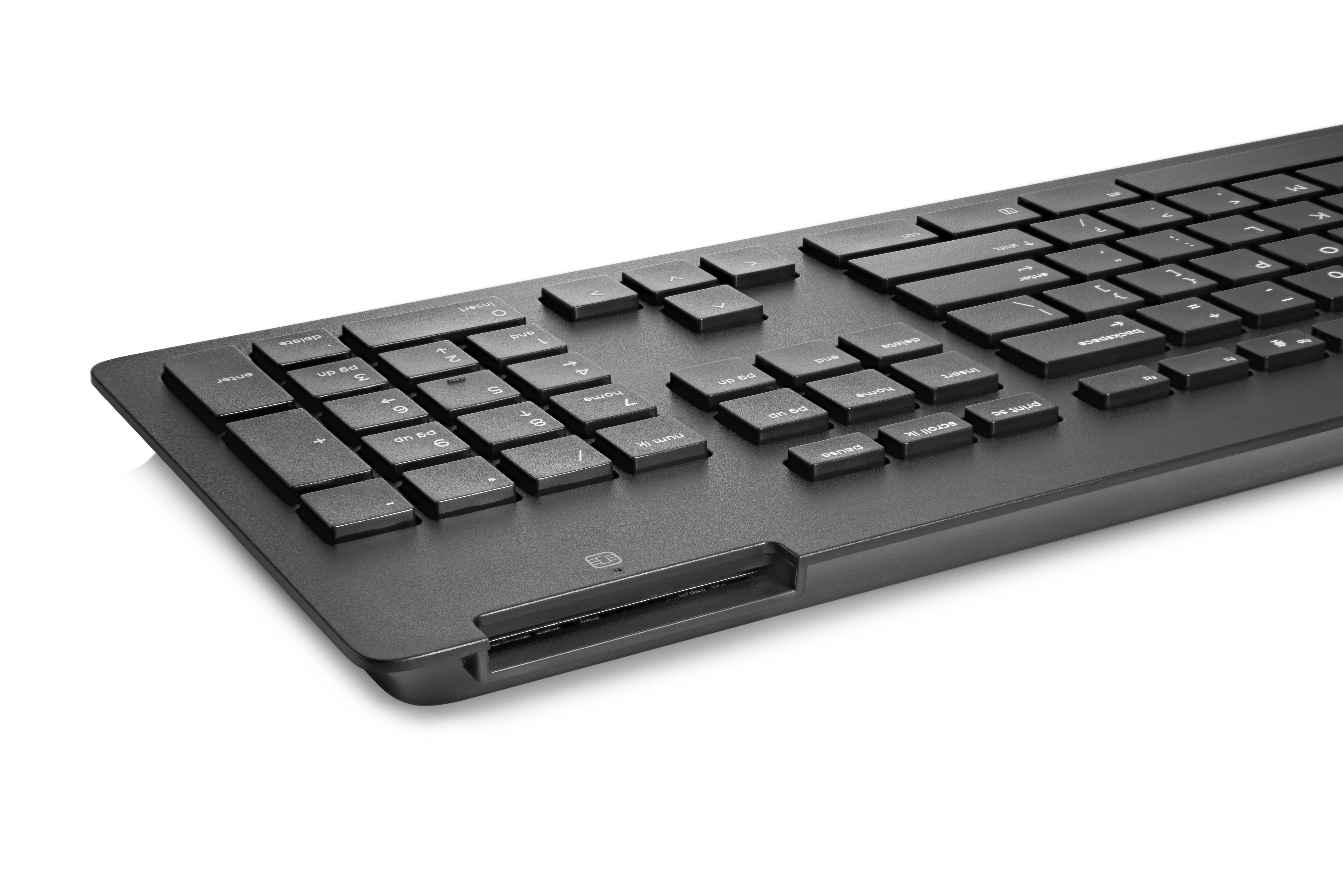 HP Business Slim Smartcard keyboard USB Black