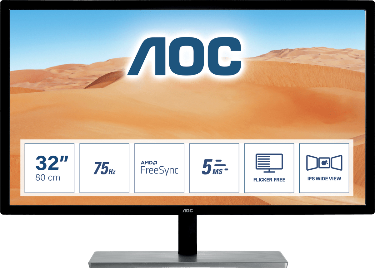 AOC 79 Series Q3279VWF computer monitor 80 cm (31.5") 2560 x 1440 ...