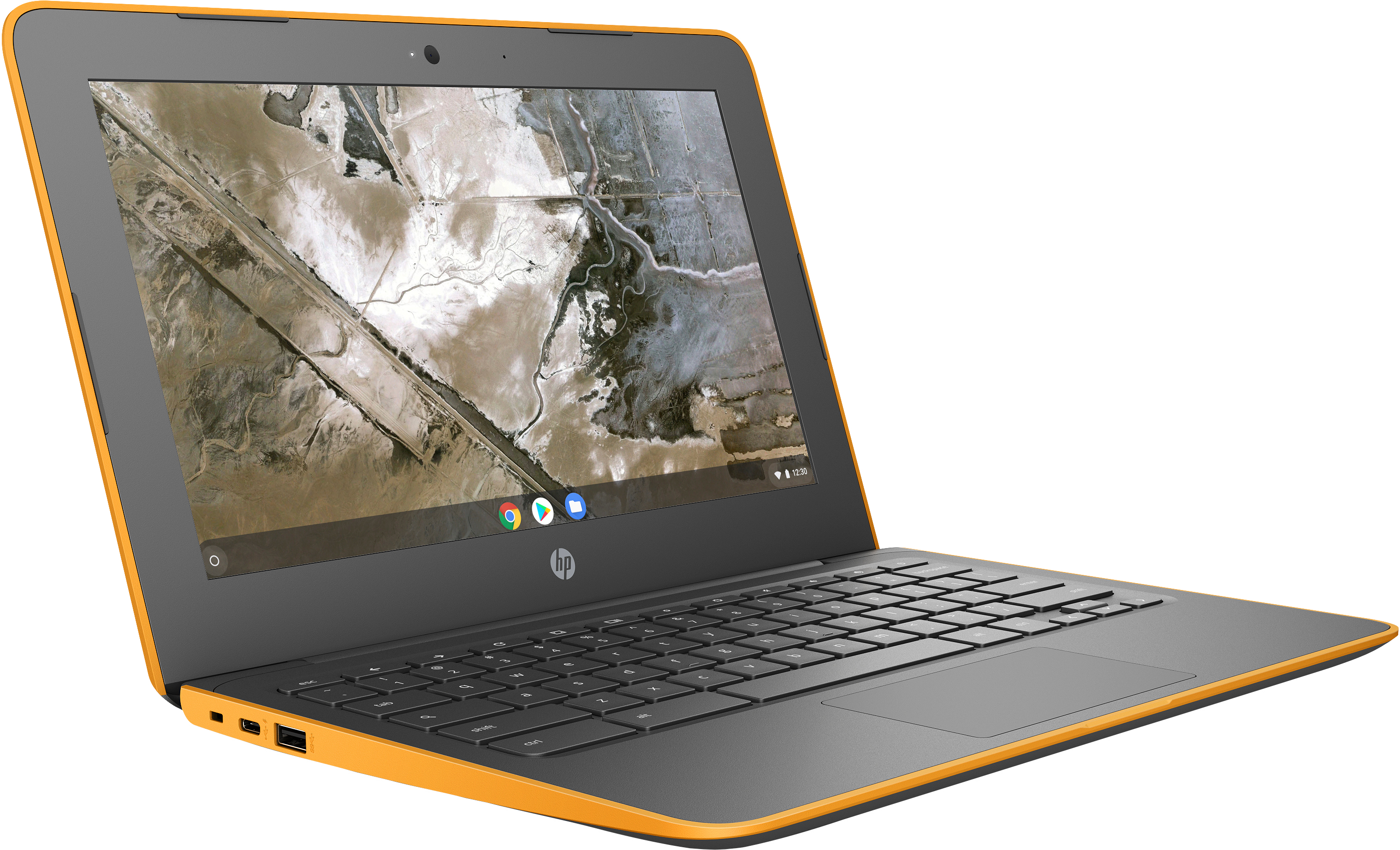 HP Chromebook 11A G6 EE Grey,Orange 29.5 cm (11.6") 1366 x 768 pixels ...