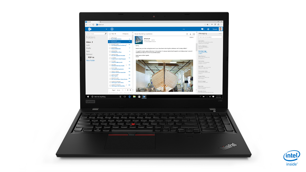 Lenovo ThinkPad L590 Notebook 39.6 cm (15.6") Full HD 8th gen Intel ...