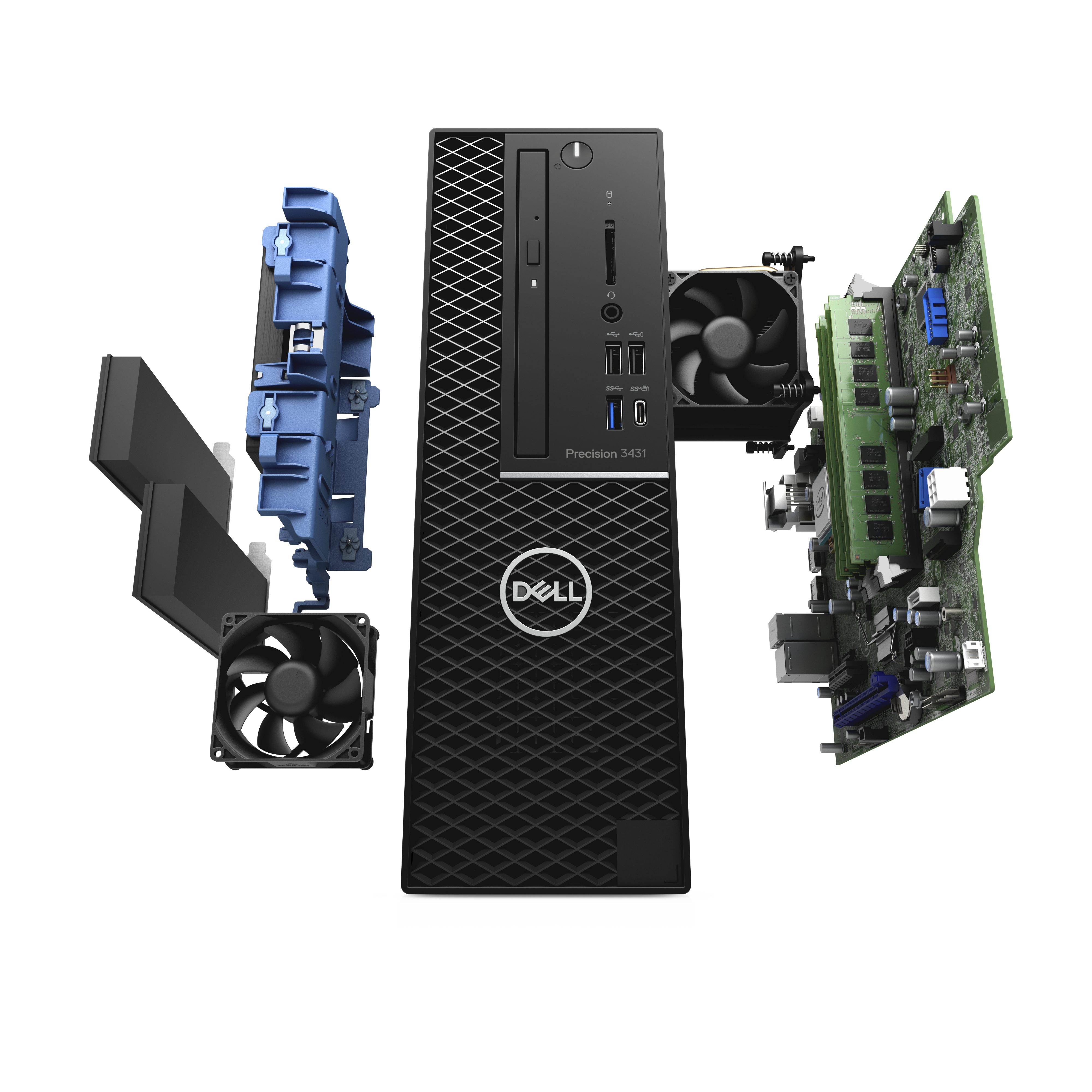 DELL Precision 3431 i7-9700 SFF 9th gen Intel® Core™ i7 16 GB DDR4 ...