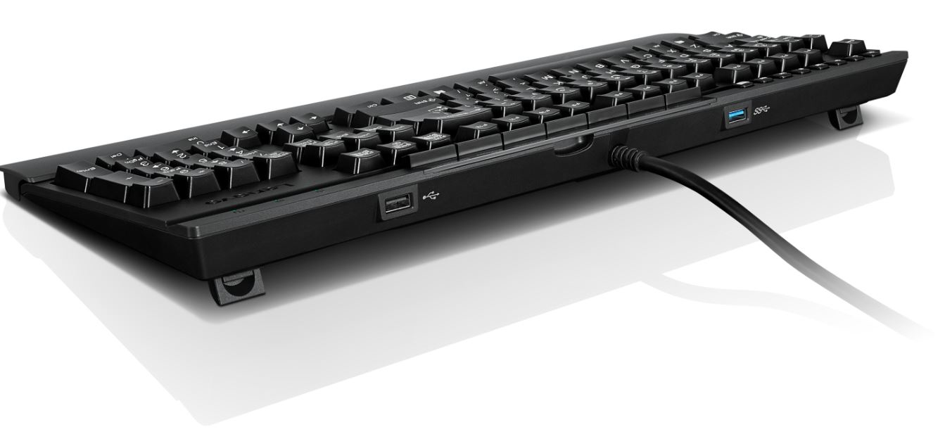 Lenovo Enhanced Performance USB Gen II keyboard QWERTY Finnish, Swedish ...