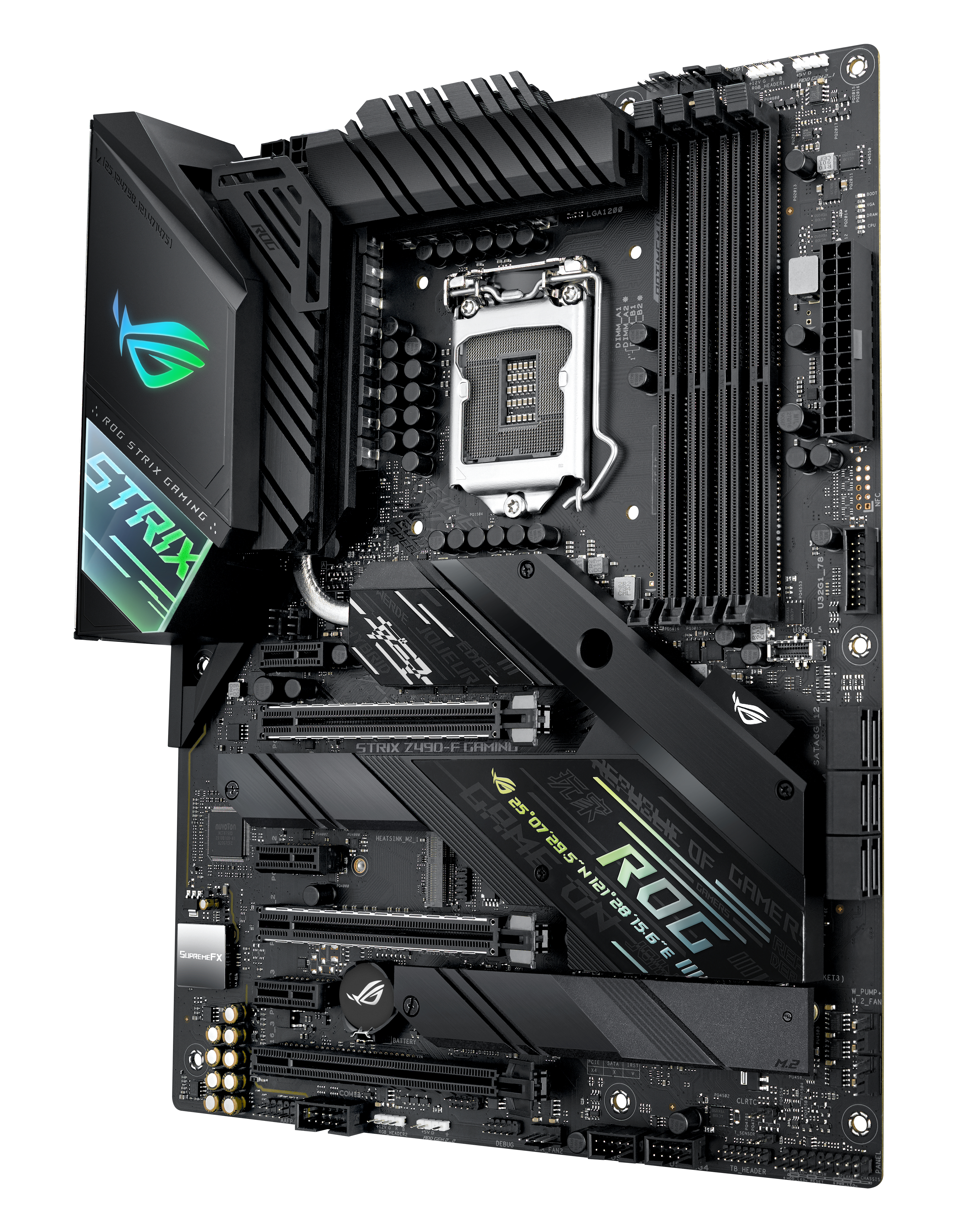 ASUS ROG-STRIX-Z490-F-GAMING Intel Z490 LGA 1200 ATX
