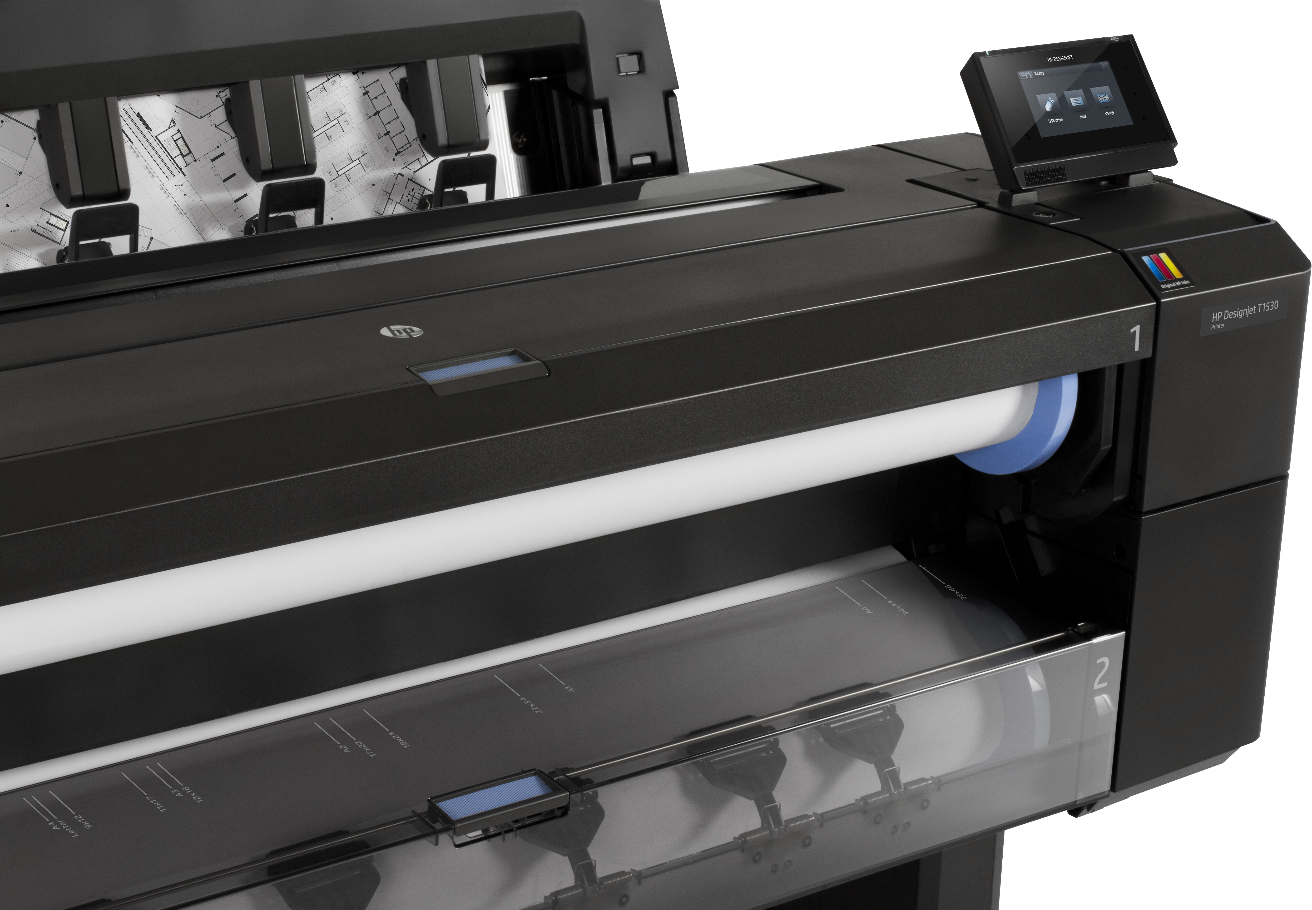 HP Designjet T1530 large format printer Colour 2400 x 1200 DPI Thermal ...