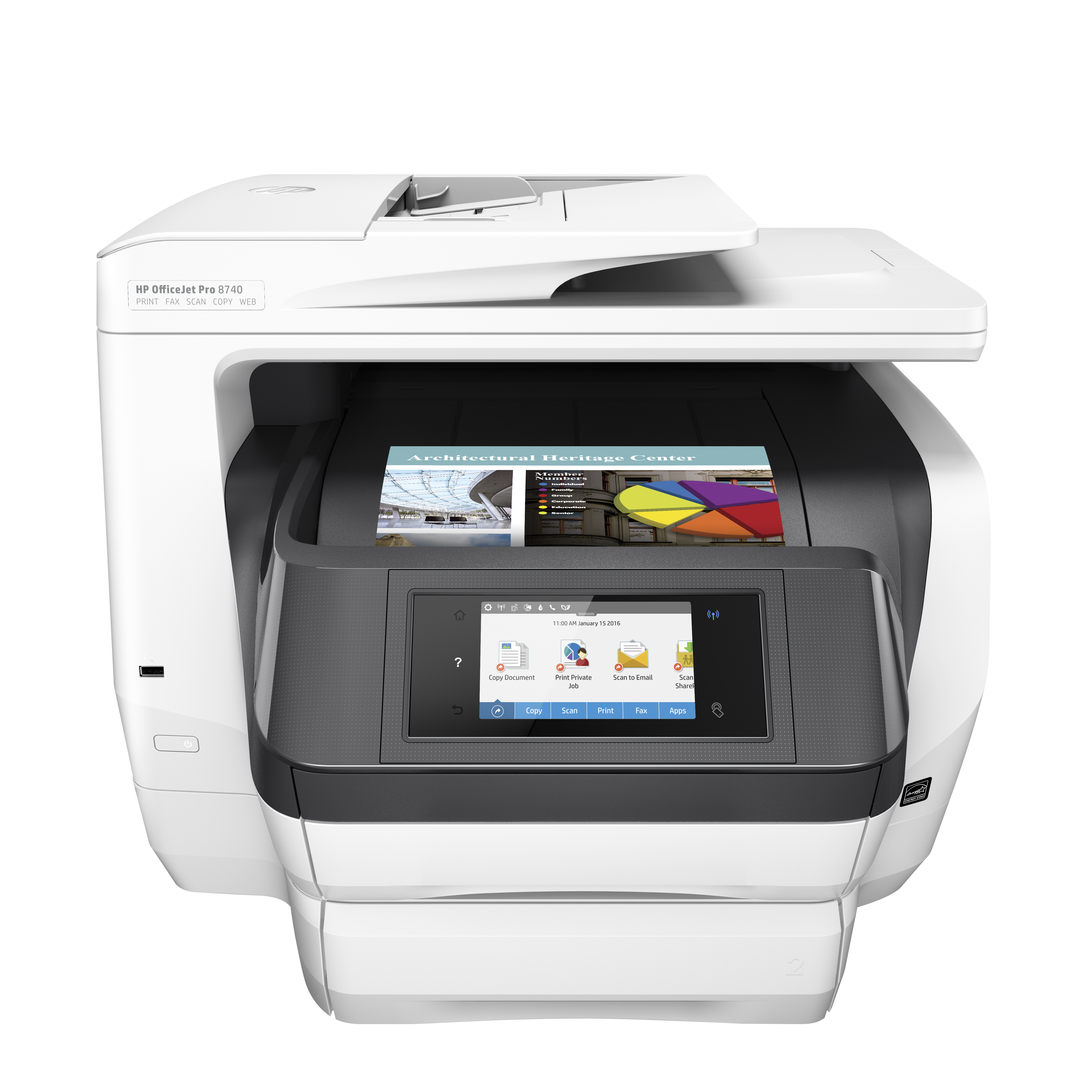 HP OfficeJet Pro Pro 8740 All-in-One Printer