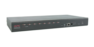 APC 8 Port Multi-Platform Analog KVM KVM switch Rack mounting