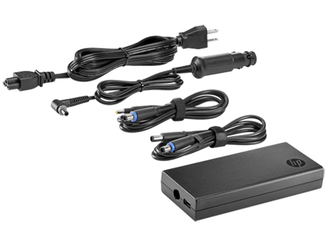 HP 90W Slim Combo USB power adapter/inverter Universal Black