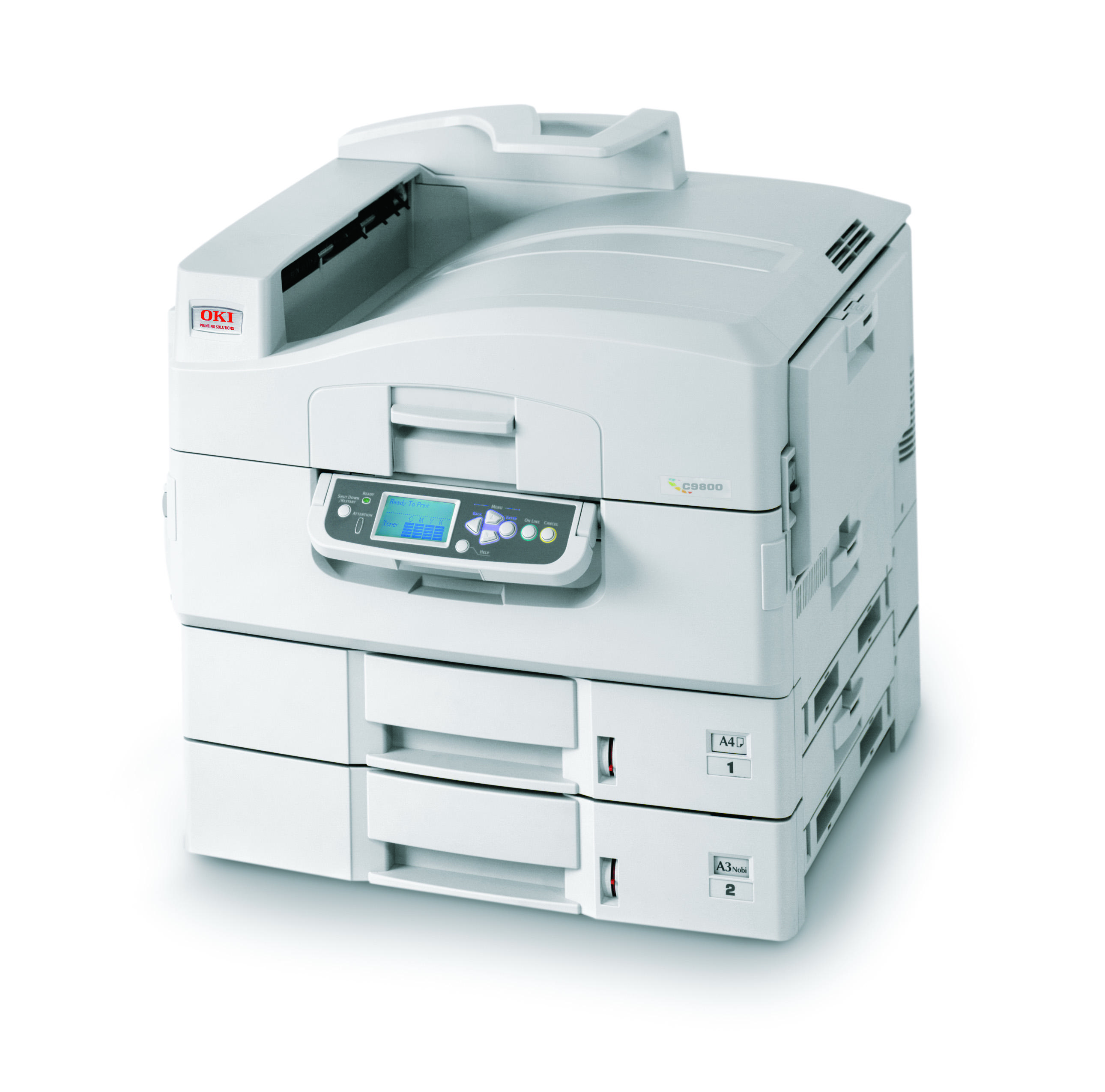 OKI Colour printer C9800hdtn 1200 x 1200 dpi A4 1 GB 36 / 40 ppm A3